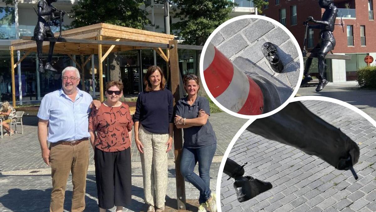 Kunstwerk dat kwetsbaarheid van samenleving aantoont, na amper twee dagen al vernield: “Niet te ...